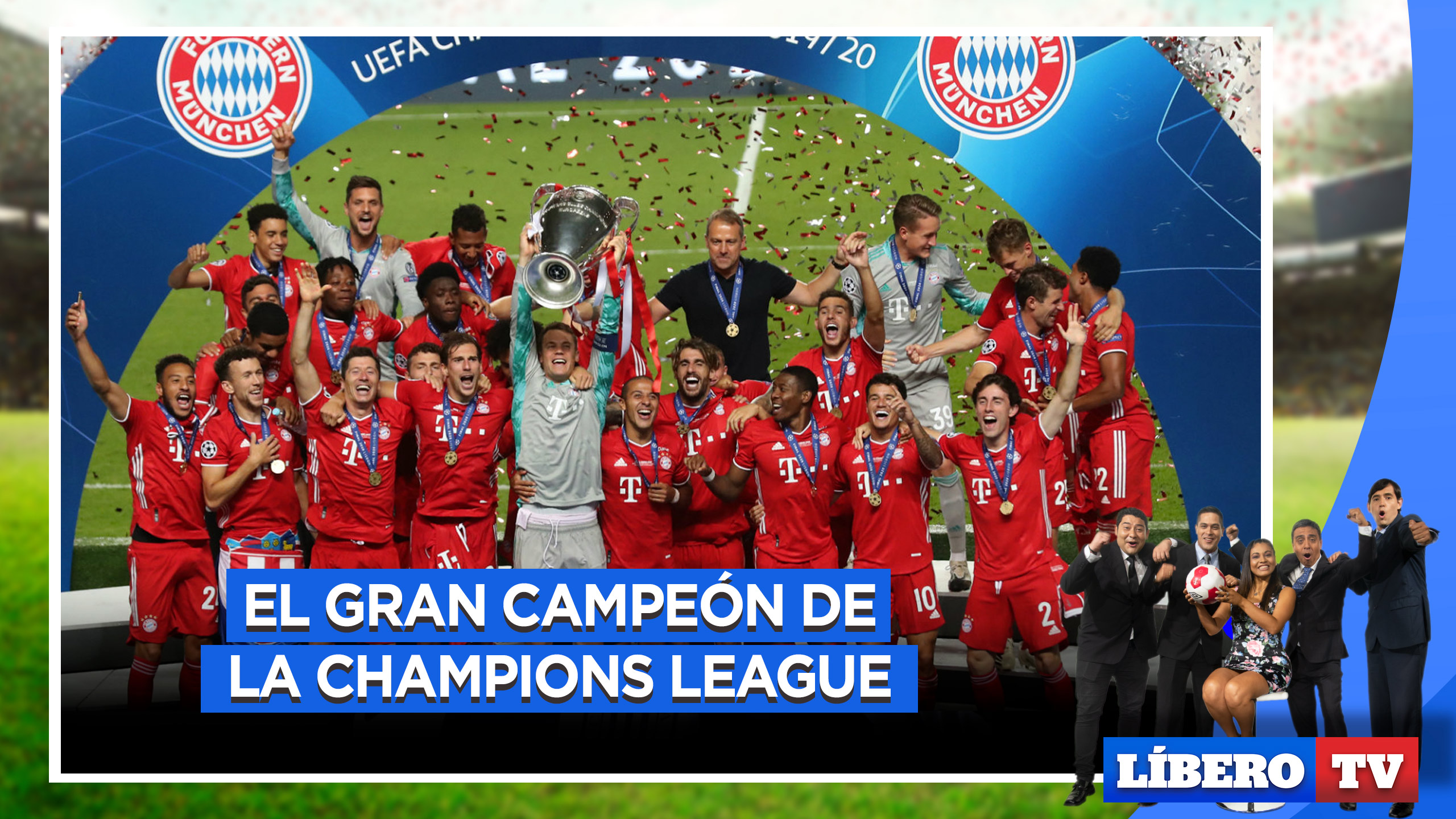 Bayern Múnich, el gran campeón de la Champions - Líbero TV
