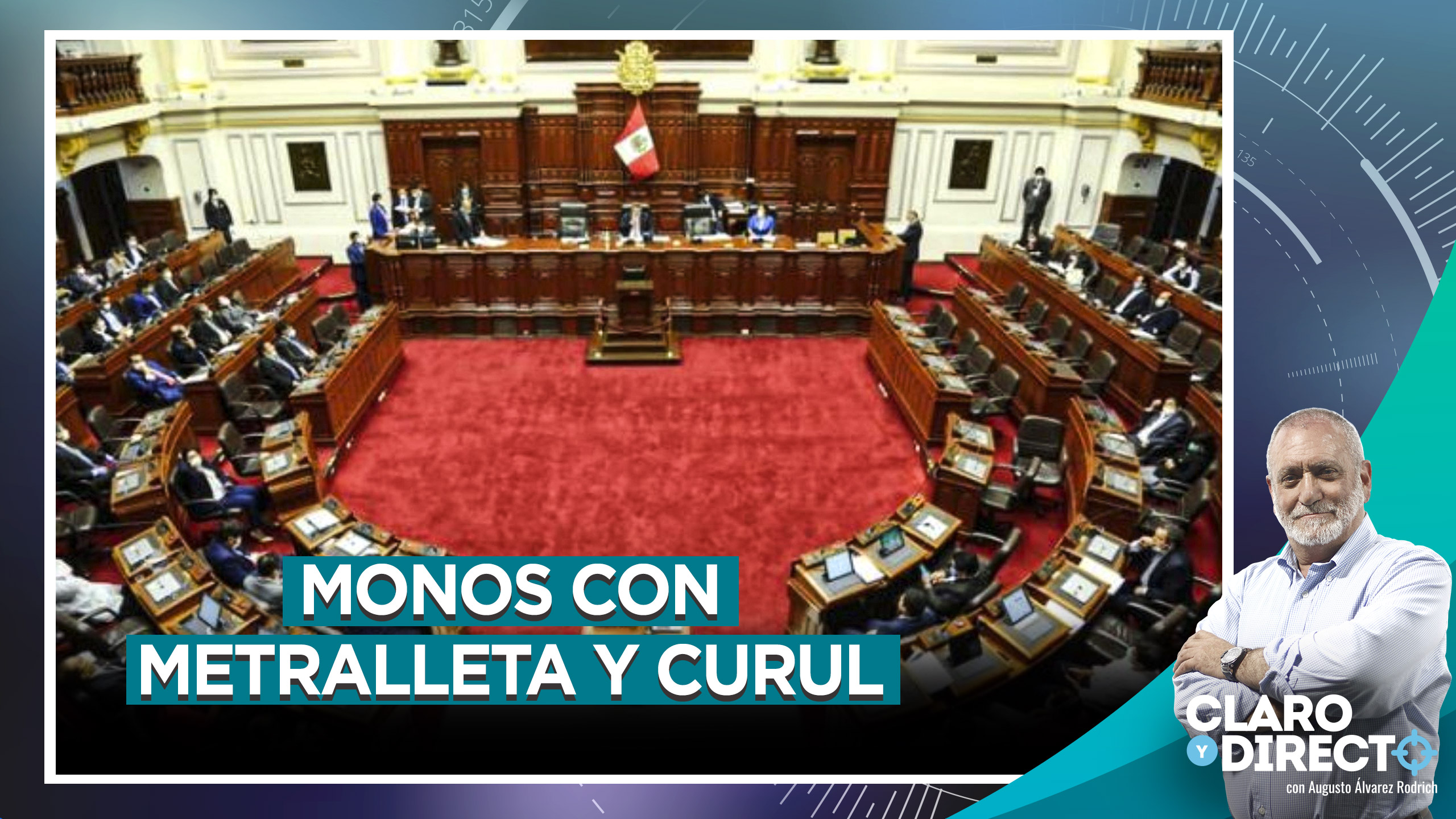 AAR: “Manuel Merino preside un Congreso de monos con metralleta y curul”