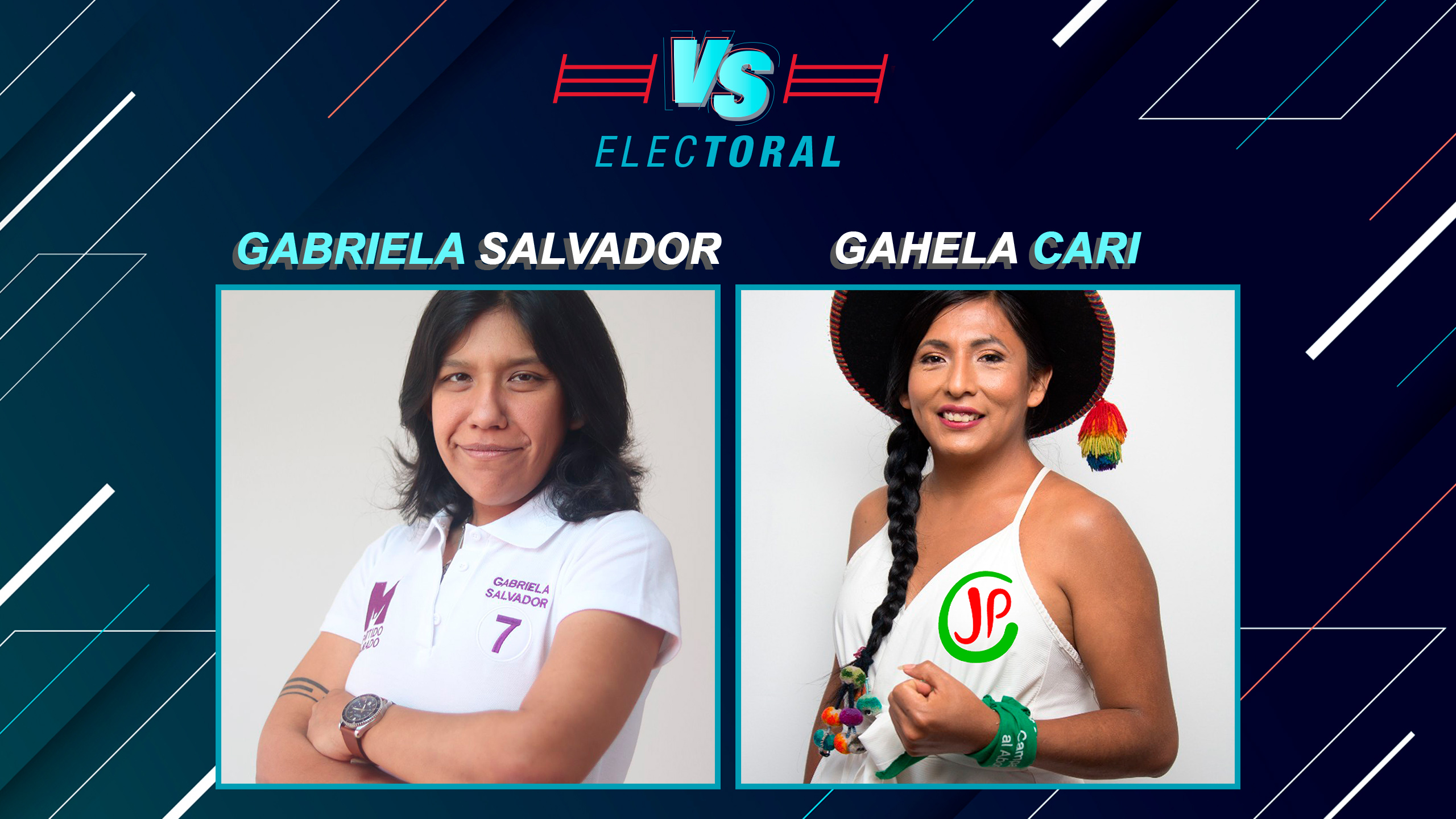 Gabriela Salvador y Gahela Cari buscan reformas por la igualdad