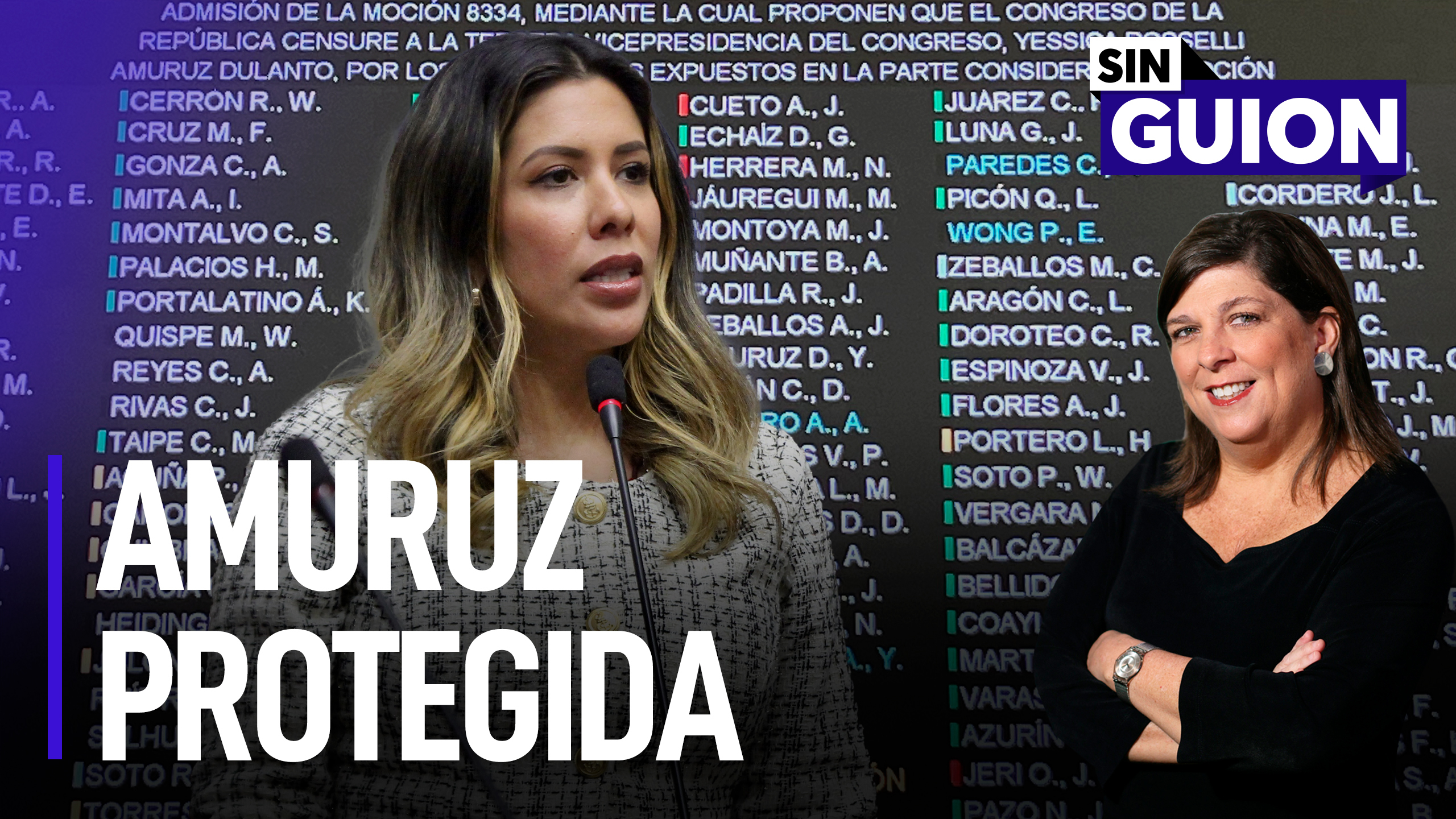 Rosselli Amuruz protegida y la puede sacar Barata | Sin Guion con Rosa ...