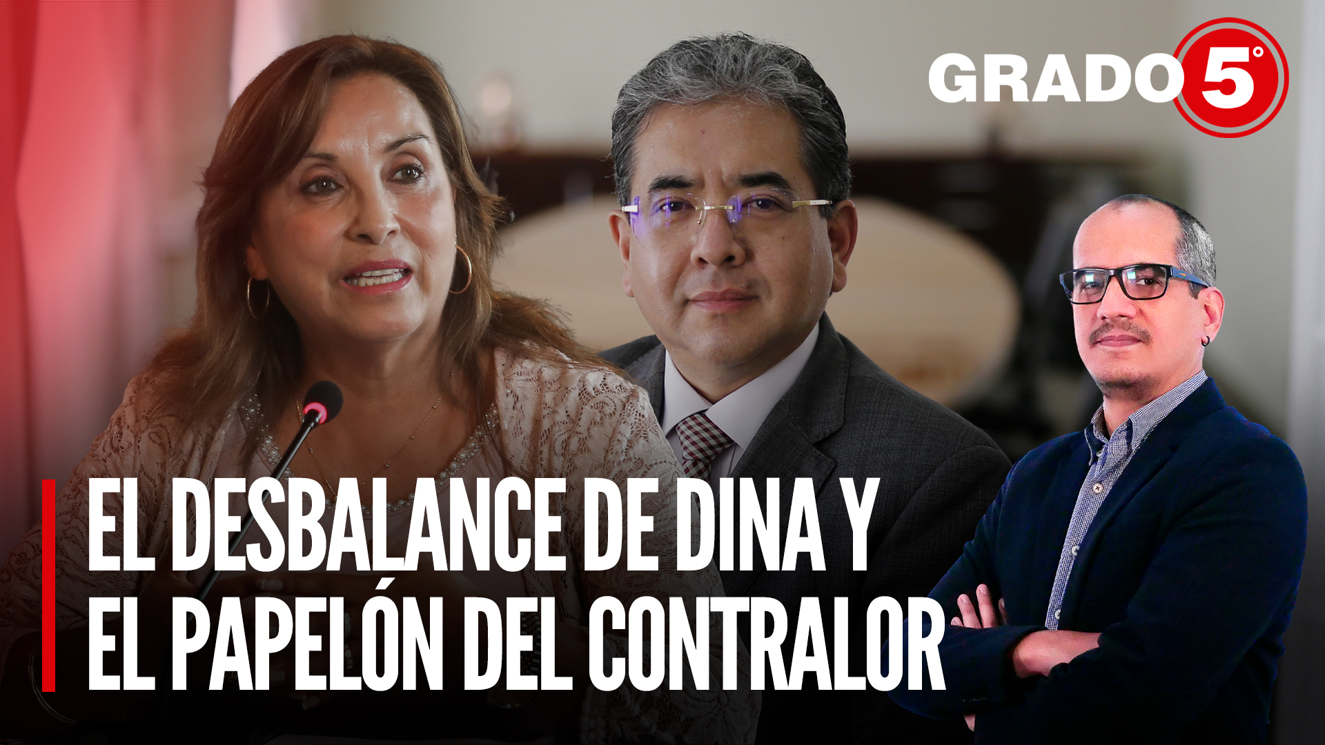 El desbalance de Dina Boluarte y el papelón del Contralor | Grado 5 con ...