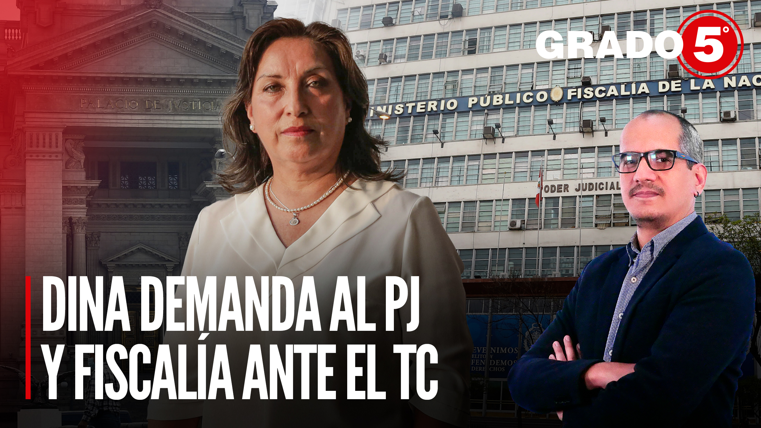 Dina Boluarte demanda al Poder Judicial y Fiscalía ante el TC | Grado 5 ...