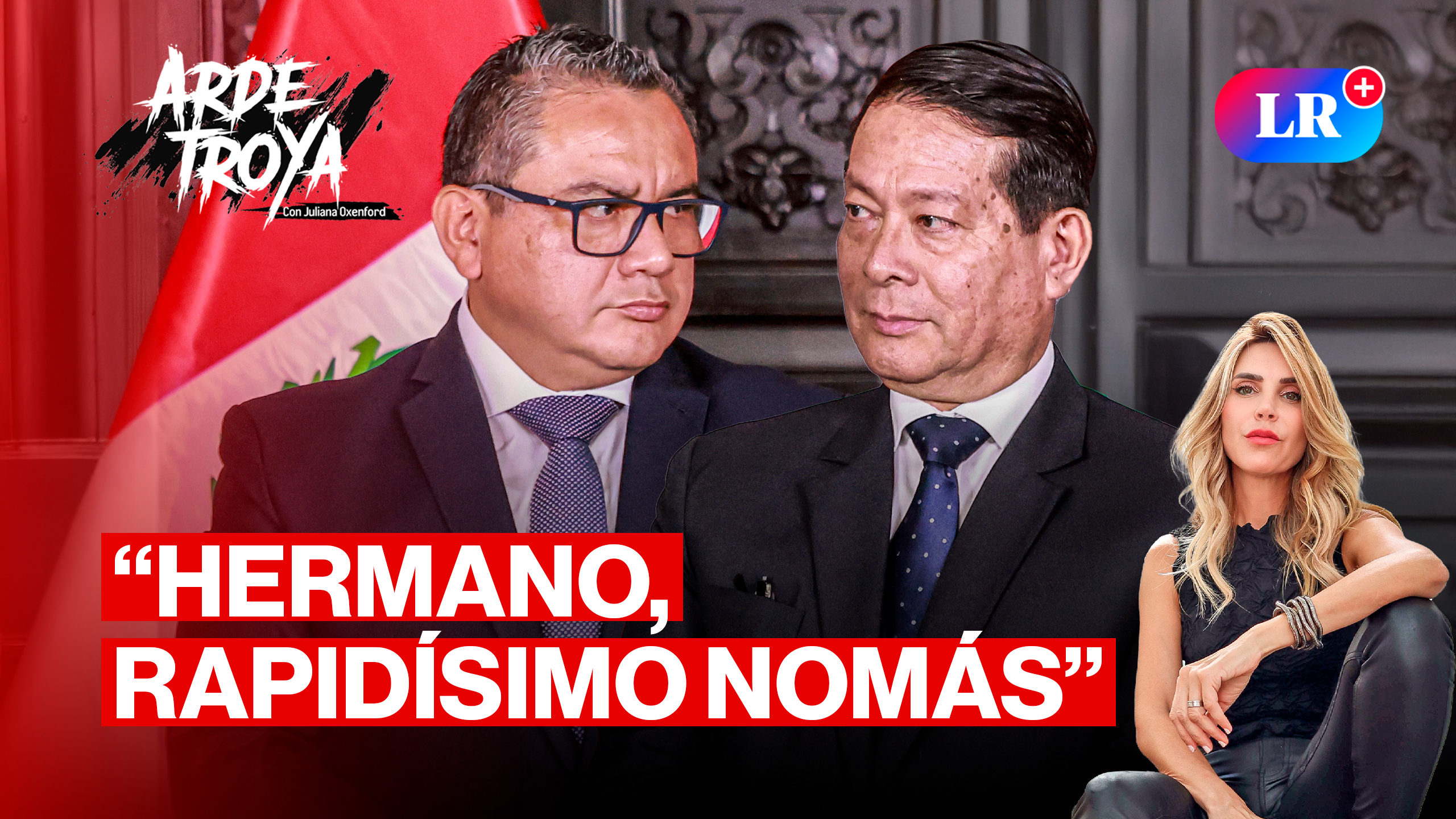 Audio revela que Juan José Santiváñez pidió favores al premier Eduardo Arana por “El Diablo ...