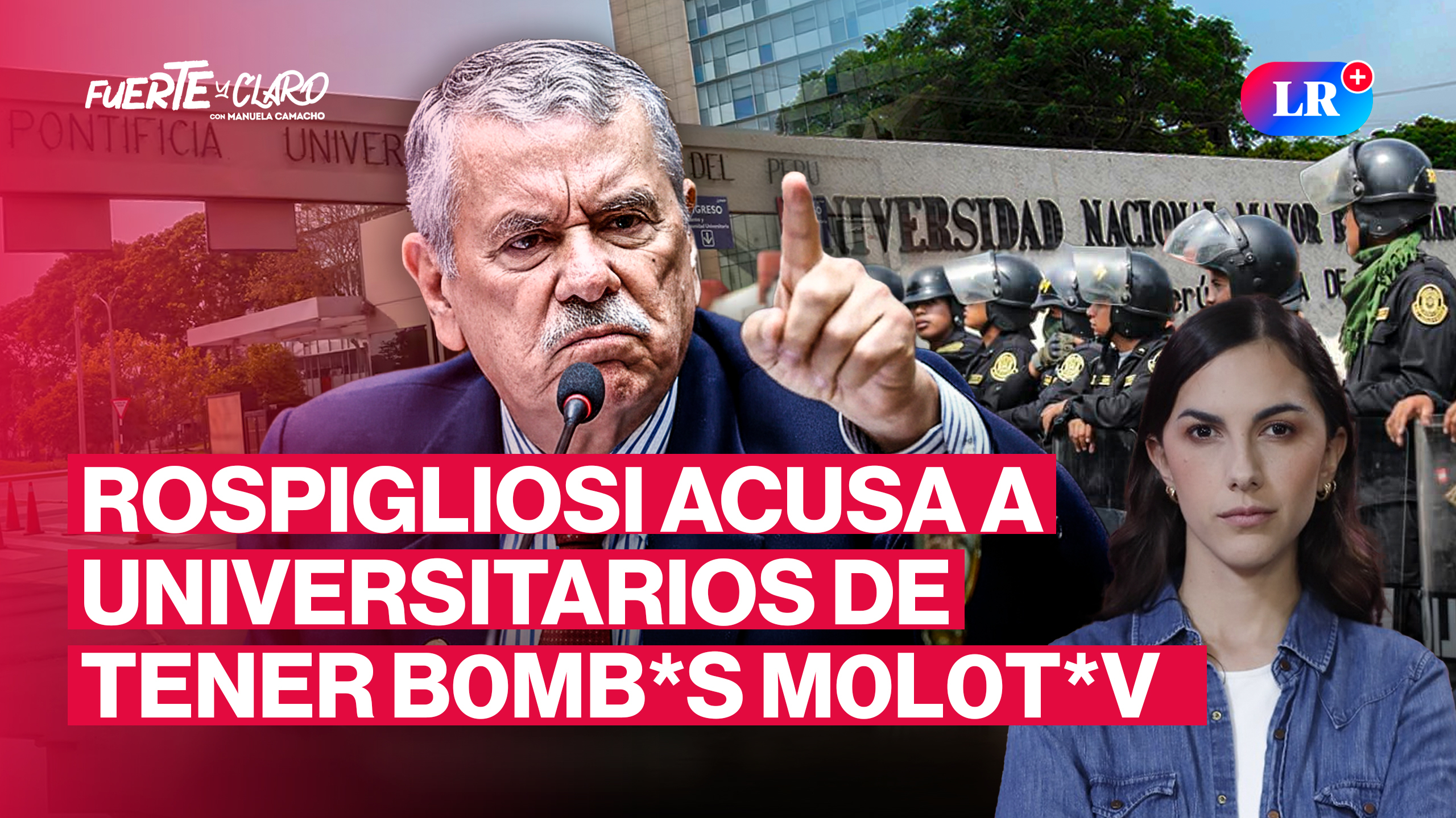 Gobierno de José Jerí envía militares a universidades | Fuerte y Claro ...